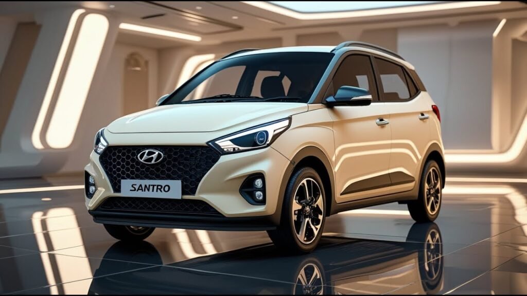 Hyundai Santro 2025 Launched: With a New Bold Look, Powerful ...